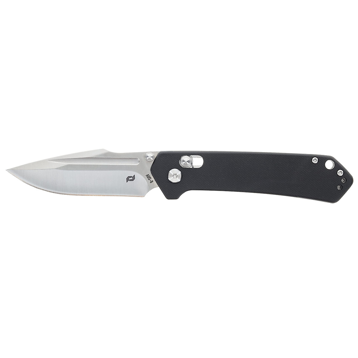 Schrade Delta Class Divergent 7.4in with 3in AUS-8 Steel Blade and G10 Handle for EDC,Black