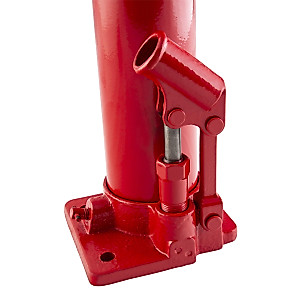 SUNEX TOOLS 5081B 8-Ton, Long Stroke, Bottle Jack, Red