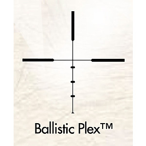 Burris Ballistic Plex Hunting Riflescope, 2.75X-20mm , Black