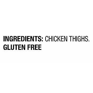 Just Bare Chicken Natural Fresh Chicken Thighs | No Antibiotics Ever | Boneless | Skinless | 1.25 LB