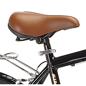 Kent International Springdale Hybrid Bicycle, Black | 700c ‎Hybrid Bike with 21-Speed Rear Shimano Derailleur Drivetrain | Lightweight Mountain Bike with Aluminum Frame for Premium Cycling | Men