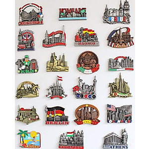 Los Angeles Metal Magnet Unique Design Home Kitchen Decorative Travel Holiday Souvenir Gift, Stick Up Your Lists, Photos on Your Refrigerator