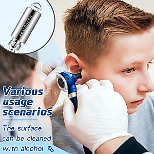 Funtery 2 Pcs Halogen Replacement Bulbs Compatible with Welch Allyn, 3.5v Lamp 06500-u Otoscope Lamp (03100-U)