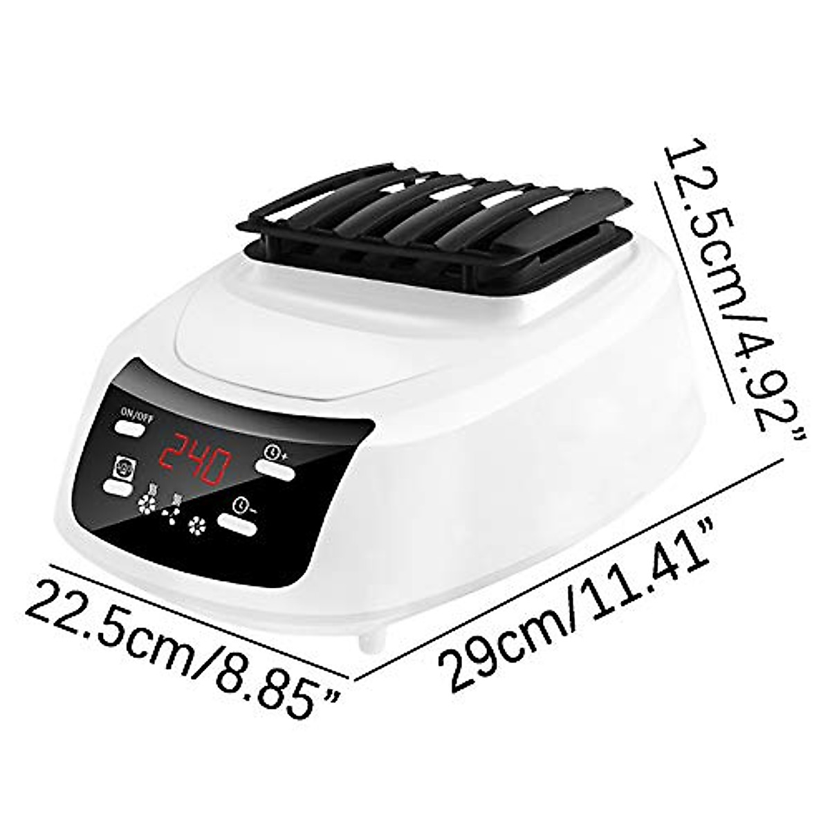 MINIKID Portable Clothes Dryer Laundry Dryer Machine, Electric Portable Clothes Dryer Compact Dryer Automatic Working Mode for Small Living Spaces, Apartment Houses, dorms (White)