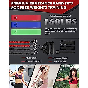 Push Up Board, Portable Home Gym, Push Up Bar Strength Training Equipment, Full Body Workout Set with 20 Accessories, Suitable for Training Muscle and Burning Fat, Workout Equipment for Home Fitness