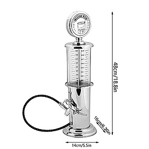 1000cc Mini Alcohol Dispenser, Single Gun Beer Dispenser Keg Party Pump for Beer Juice Picnic Pump with Black Beer Faucet Alcohol Liquid Soft Drink Dispenser Kit