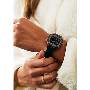 NIXON Siren A1210 - Tortoise - 100m Water Resistant Women's Digital Sport Watch (38mm Watch Face, 18mm-16mm Pu/Rubber/Silicone Band)