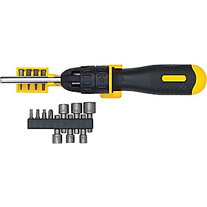 STANLEY Screwdriver Set, Multibit, Ratcheting, 20-Pack (62-574)