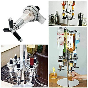 Boxonly 45ml Liquor Dispenser Bar Optic Spirit Measure Pub Dispenser Drink Spirit Wine Cocktail Pourers Bar Tool