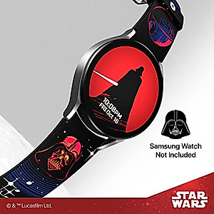 Star Wars – Darth Vader Smartwatch Band – Officially Licensed, Compatible with Samsung Watch (watch not included) - 20mm