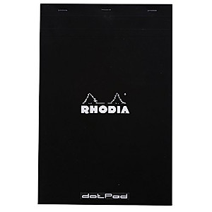 Rhodia Black Dot Pad N 19, 8.3 x 12.5