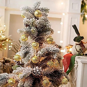 Globe String Lights, 20/30/50 Balls Waterproof LED Fairy Lights, Outdoor Starry Lights Solar Powered String Lights, Decorative Lighting for Home, Garden, Party, Festival, Warm White