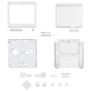 IPS Ready Upgraded eXtremeRate Glow in Dark - Green Custom Replacement Housing Shell for Gameboy Advance SP GBA SP – Compatible with Both IPS & Standard LCD – Console & Screen NOT Included