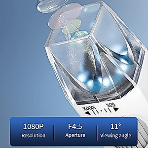 KXDFDC 2MP 1080P WiFi Electron Microscope USB Mobilephone Computer Connecting Microscope Photo Video Portable Electron Microscop