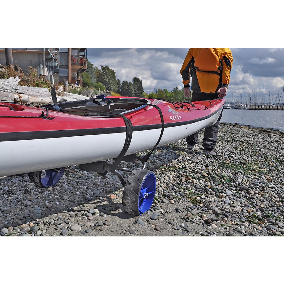 Seattle Sports Nemo Extremo Heavy Duty Center Cart Kayak Carrier - 250lb Load Capacity