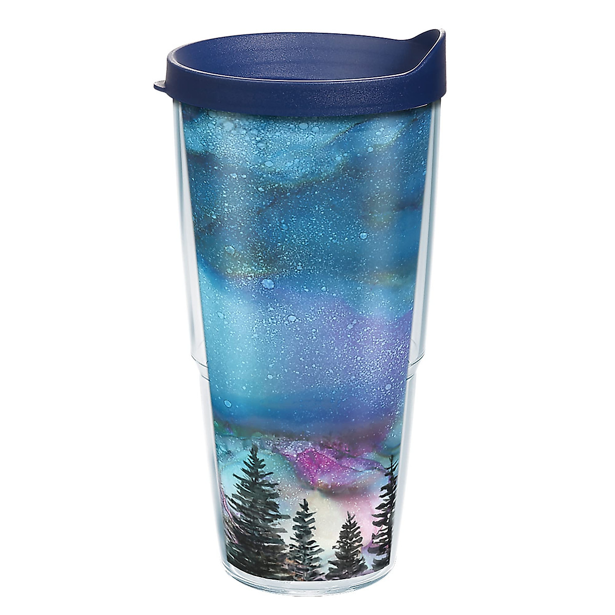 Tervis Inkreel The Heavens Made in USA Double Walled Insulated Tumbler Travel Cup Keeps Drinks Cold & Hot, 24oz, Classic