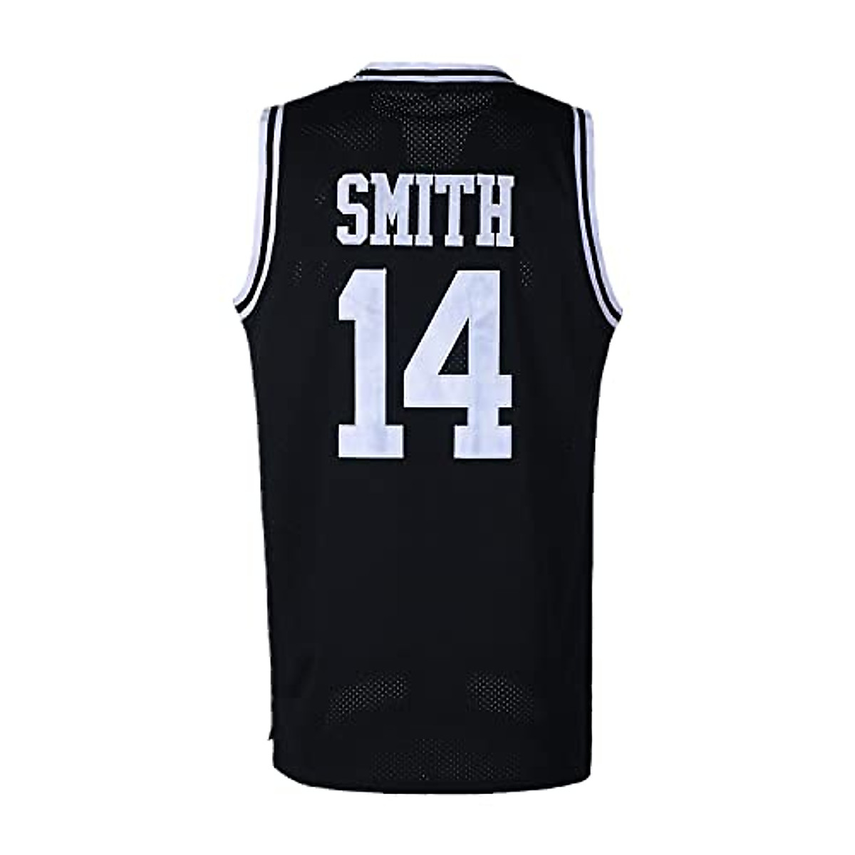 CAIYOO #14 The Fresh Prince of Bel Air Academy Basketball Jersey for Men 90S Hip Hop Clothing for Party (Black, X-Large)