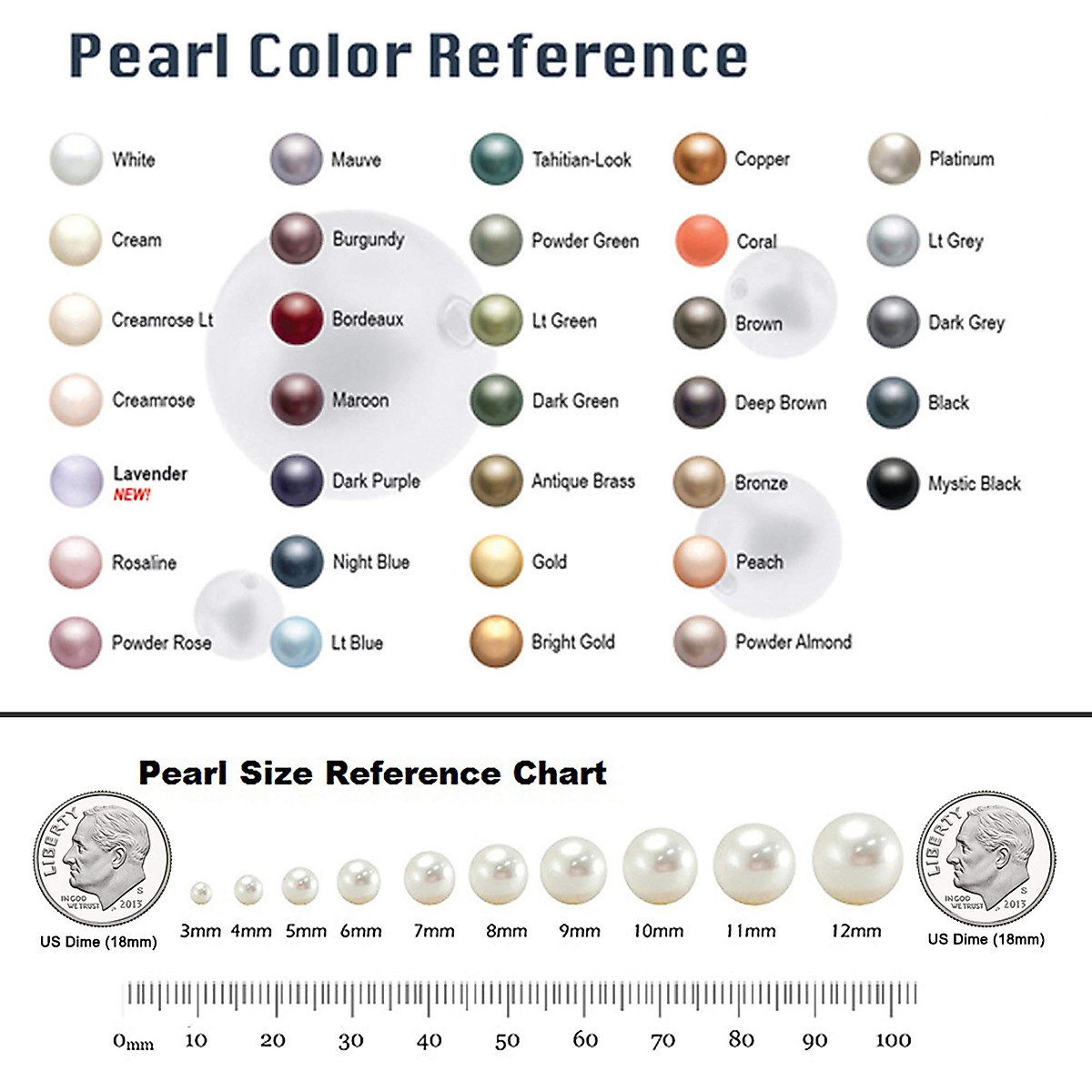 Japanese Freshwater Cultured Pearl Earrings Stud AAA Graded 6mm Lavender Stud Earrings for Women with Sterling Silver Settings and Jewelry Gift Box - Orien Jewelry