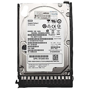 Goapongs Enterprise Hard Drive Replacement for HPE Server 600GB 12G SAS 10K ENT 2.5" SFF SC DS 872477-B21 872736-001(with Tray)