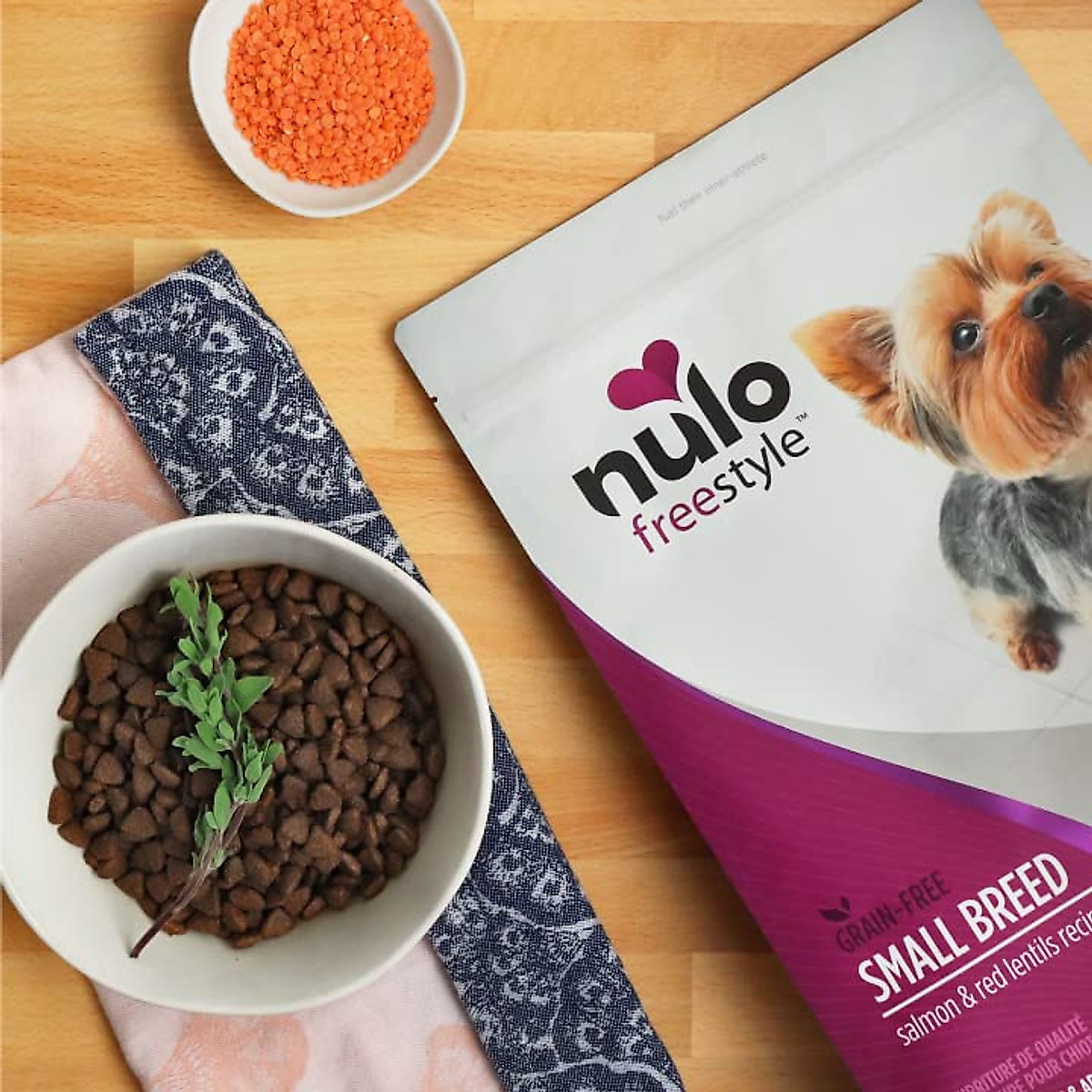 Nulo Freestyle Small Breed Dog Food, Premium Adult and Puppy Grain-Free Dry Smaller Sized Kibble Food, with BC30 Probiotic for Healthy Digestion Support