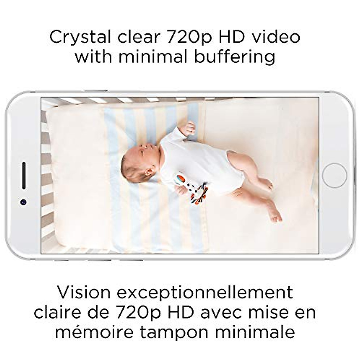 Safety 1st HD Wi-Fi Baby Monitor Camera with Sound- and Movement-Detecting Audio Unit