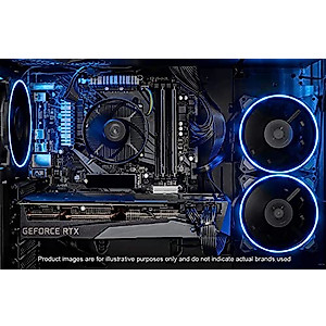 Skytech Gaming Skytech Azure Gaming PC Desktop – Intel i5-10400, RTX 3060 Ti, 1TB SSD, 16G DDR4 3200, AC Wi-Fi, Windows 11 Home 64-bit, Black