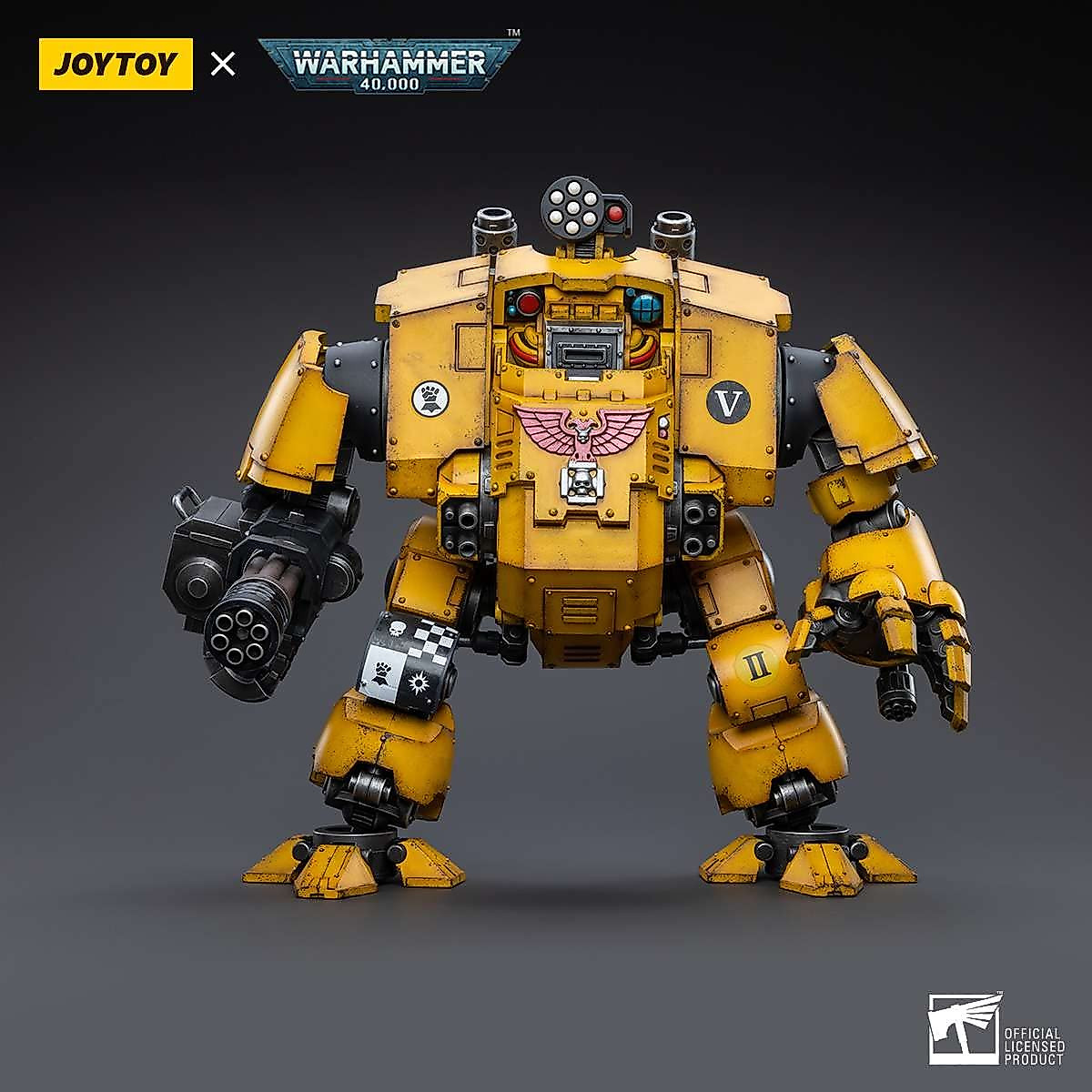 JOYTOY Warhammer 40k 1/18 Action Figures Anime 30cm Imperial Fists Redemptor Dreadnought Collection Model Toys…