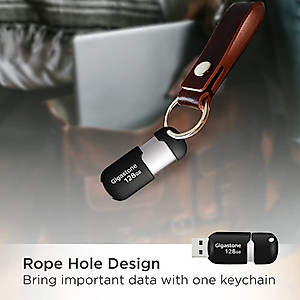 GIGASTONE V10 128GB USB 2.0 Flash Drive 128GB Flash Drive Thumb Drive Memory Stick Pen Drive Capless Retractable Design