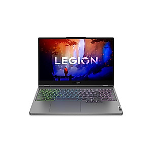 Lenovo Legion 5 15ARH7H, Gaming Laptop, 15.6" 165 Hz IPS, AMD Ryzen 7 6800H (3.20GHz), NVIDIA GeForce RTX 3060 Laptop GPU, 16GB RAM 512GB Storage, Wi-Fi 6E, Bluetooth 5.2, Win11, Storm Grey, W/GaLiMu