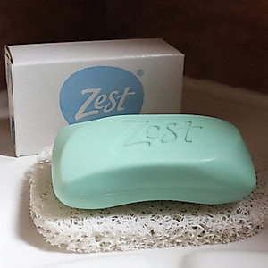 Zest Bar Soap - Enriched with Vitamin E - Moisturizing Body Soap - Gentle Soap - Paraben-Free Soap Bar - Suitable for All Skin Types - Aqua - 16 Pc