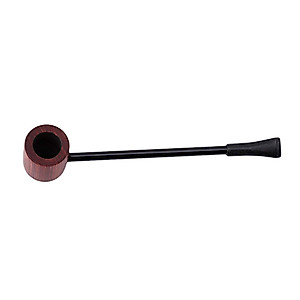 Winwinfly Exquisite Little Tobacco Pipe, Durable Handmade Mahogany Classic Retro Pipe/Sailor Pipe