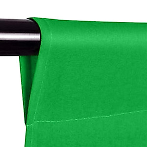 LimoStudio 10 x 12 feet / 120 x 144 inch White, Black, Green Backdrop Screen Photo Background, Premium > 150GSM Synthetic Material Superior Soft Texture for Professional Photo Video Studio, AGG1933