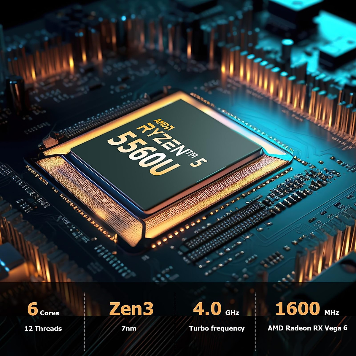 [Dual 2.5GbE NIC] Mini PC, Intel N5105(up to 2.9GHz) 16GB DDR4 RAM 256GB SSD Mini Desktop Computers, Office Mini PC Support 4K Triple Display, 6X USB, WiFi5, AZ51 Micro PC