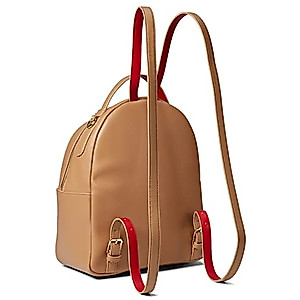 Tommy Hilfiger Schyler Smooth Grain PVC Backpack Basket Brown/Tommy Red One Size