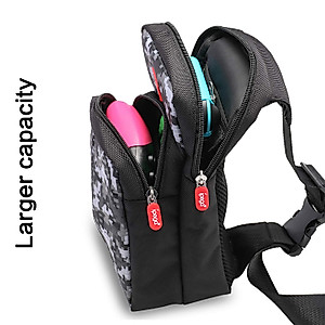 HEATFUN Bag for Nintendo Switch, Durable Shoulder Bag for Nintendo Switch and Nintendo Switch Accessories - Camouflage