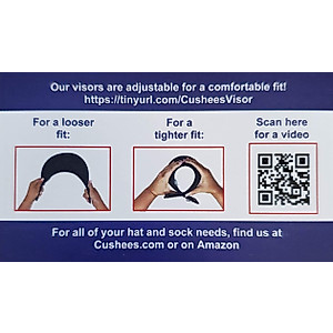 Women's Slip-on Visor, Denim, no Size