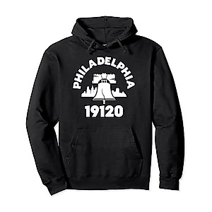 Philly Neighborhood 19120 Zip Code Philadelphia Liberty Bell Pullover Hoodie
