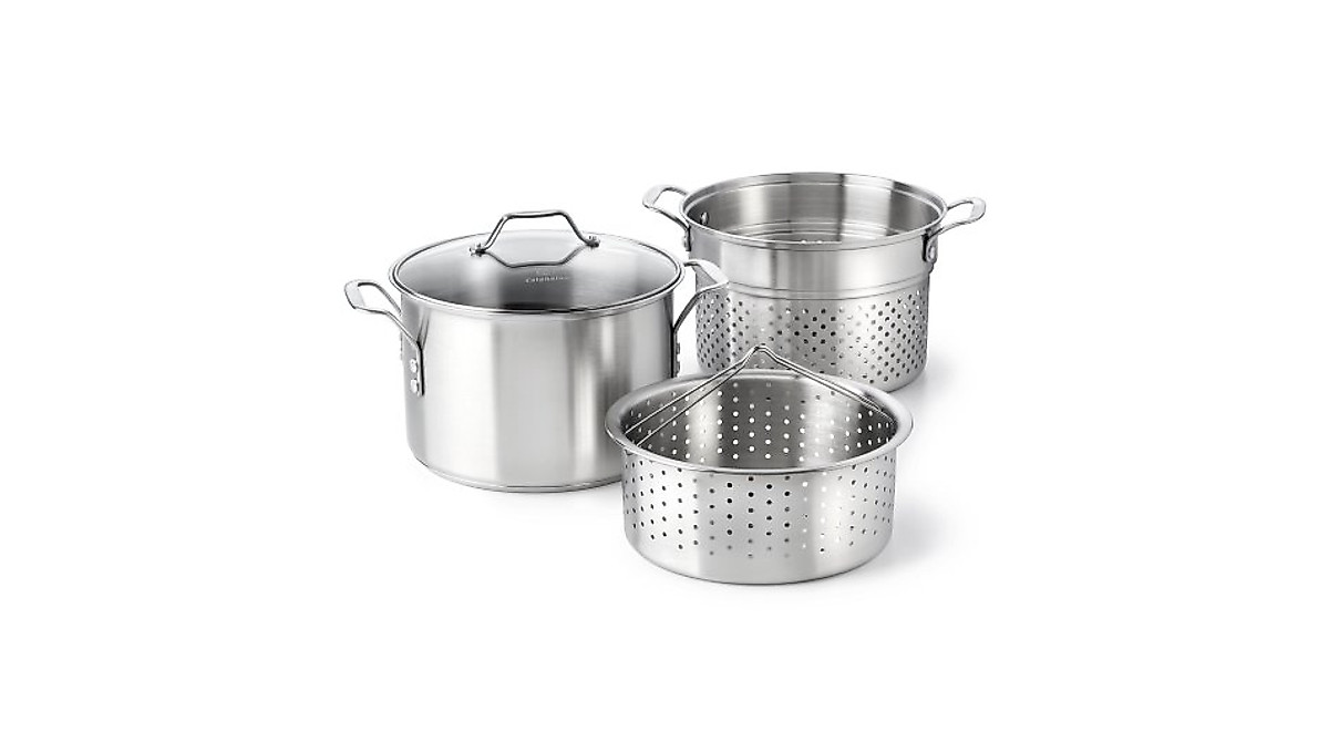 Calphalon Classic 8-Quart Stock Pot & Steamer Set