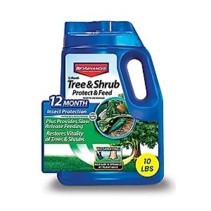 BioAdvanced 12 Month Tree and Shrub Protect and Feed, Granules, 10 lb