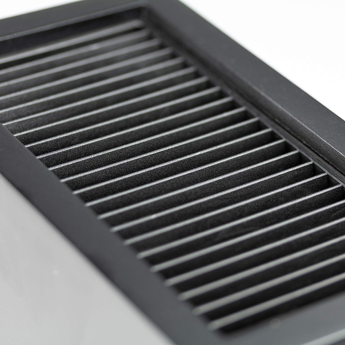 Rockingham Forge Universal Upright Knife Block Holder for 20 Knives Blades up to 20cm Long, 18.5 x 10.5 x 22.5 cm, Matt Black