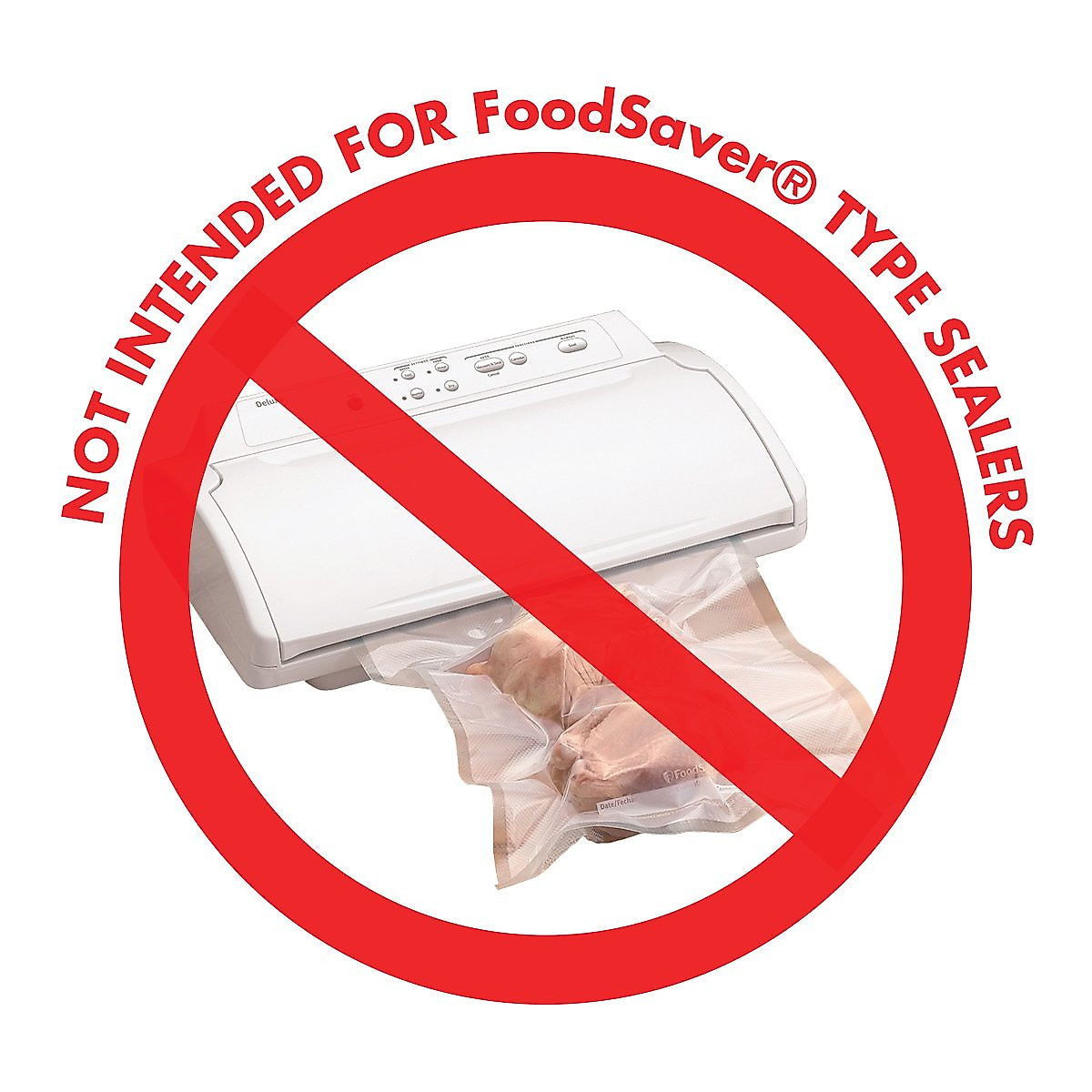 UltraSource - Chamber Machine Pouches 3 Mil Thickness, 7 x 11 inches, Pack of 1000 Vacuum Chamber Pouches, BPA-Free Pre-Cut Chamber Vacuum Sealer Bags with tear notch