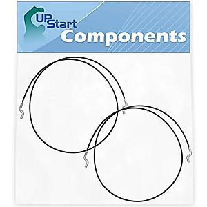 UpStart Components 2-Pack 1501123MA Clutch Cable Replacement for Craftsman 536887990 Snowblower - Compatible with 1501123MA Drive Cable