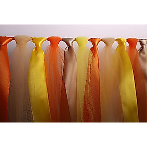 First Trip Around the Sun Birthday Decorations - 1st First Birthday Banner Highchair, High Chair Fabric Garland Party Supplies, Red Orange Yellow Green Blue Cyan Purple, Photo Props, Handmade