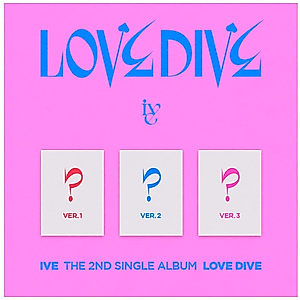 DREAMUS IVE - Love Dive [Ver 3.] (2nd Single Album) Album+Pre Order Benefits+CultureKorean Gift(Decorative Stickers,Photocards,Top Loader Stcikers)