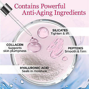 Tint and Tighten Color Smoothing Eye Cream for Wrinkles – Anti Aging Cream Visibly Reduces Under Eye Wrinkles – Eye Cream for Dark Circles and Puffiness – Instant Eye Bag Remover