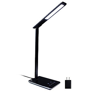 Kingwin Desk Lamp LED For Bedrooms With USB Phone Charging Desk Or Office Table Lamp For Dorm Room Essentials, Desk Accessories, Office Desk, College Dorm Room Accessories