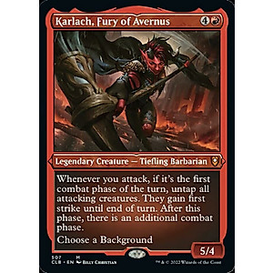 Magic: the Gathering - Karlach, Fury of Avernus (507) - Etched - Foil - Battle for Baldur's Gate