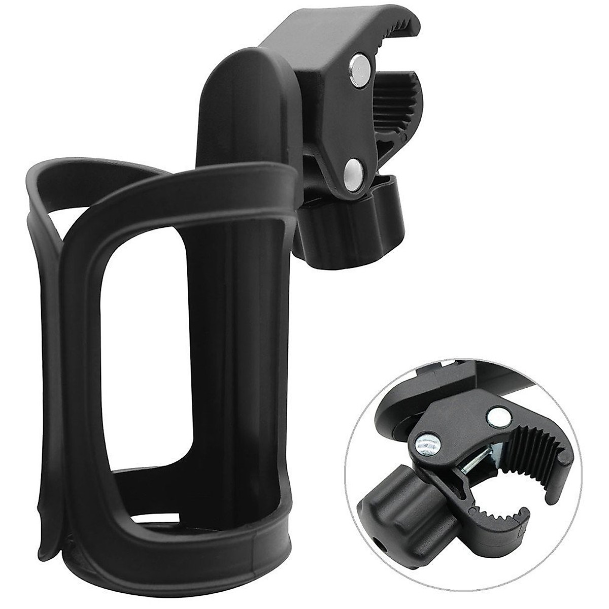 Cup Holder For Babyzen YOYO Stroller,360 Degrees Adjustable Drink Holder Universal For Baby Stroller/Pushchair, Bike Cup Holder