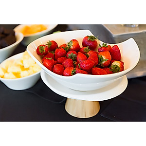 10 Strawberry Street Whittier 11.75"/48 Oz Samurai Bowl, White
