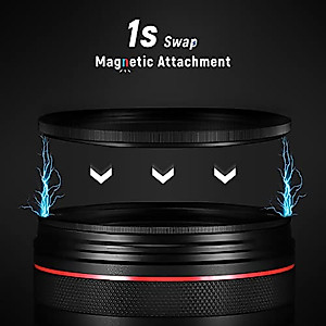 NEEWER 67mm 5-in-1 Magnetic Lens Filter Kit, Includes Neutral Density ND1000+MCUV+CPL+Adapter Ring+Filter Cap with 42-Layer Coating/Ultra Slim/Scratch Resistant HD Optical Glass&Water-Resistant Pouch